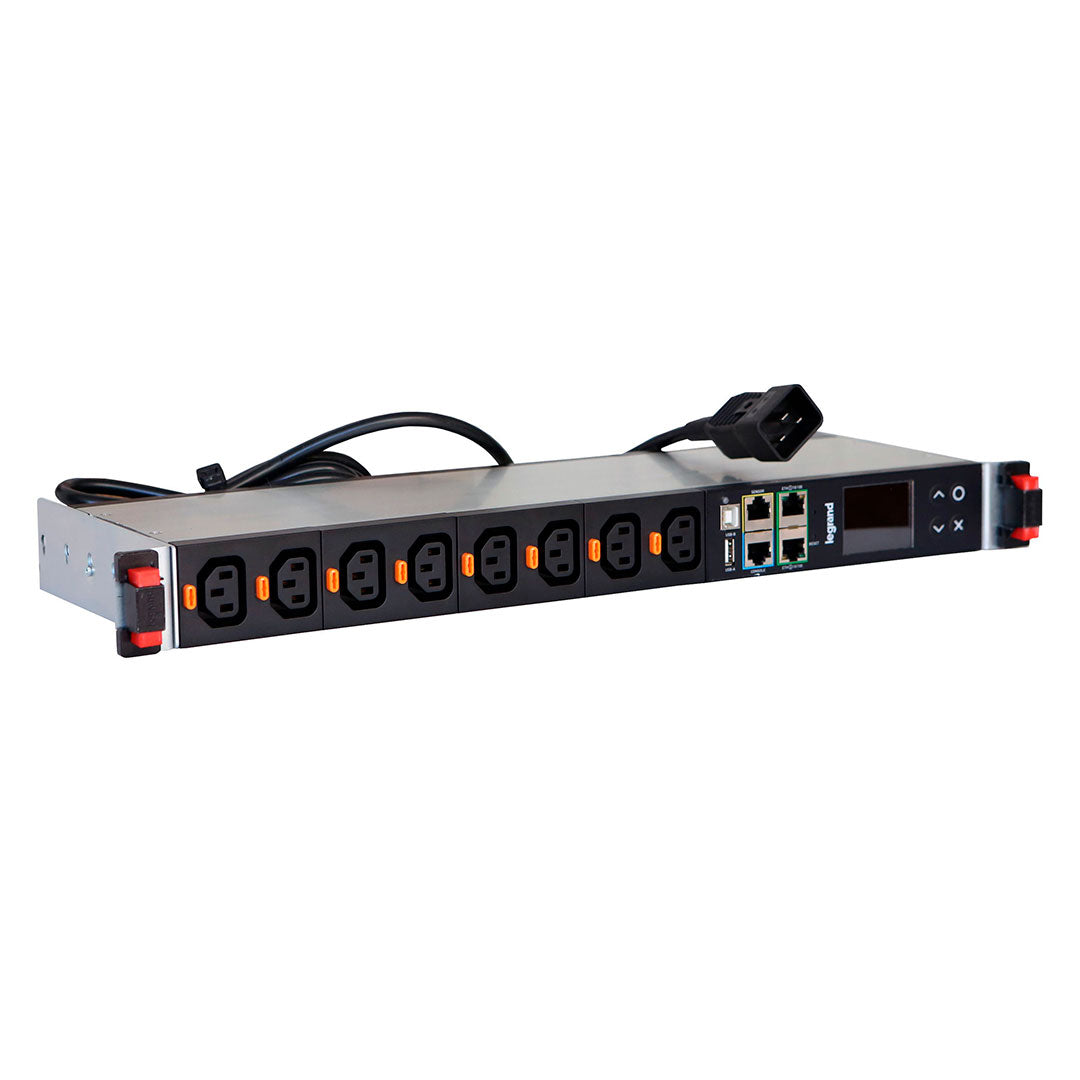 LEGRAND 646010 PDU Monitoreable 19" Salidas 12xC13 3M C20