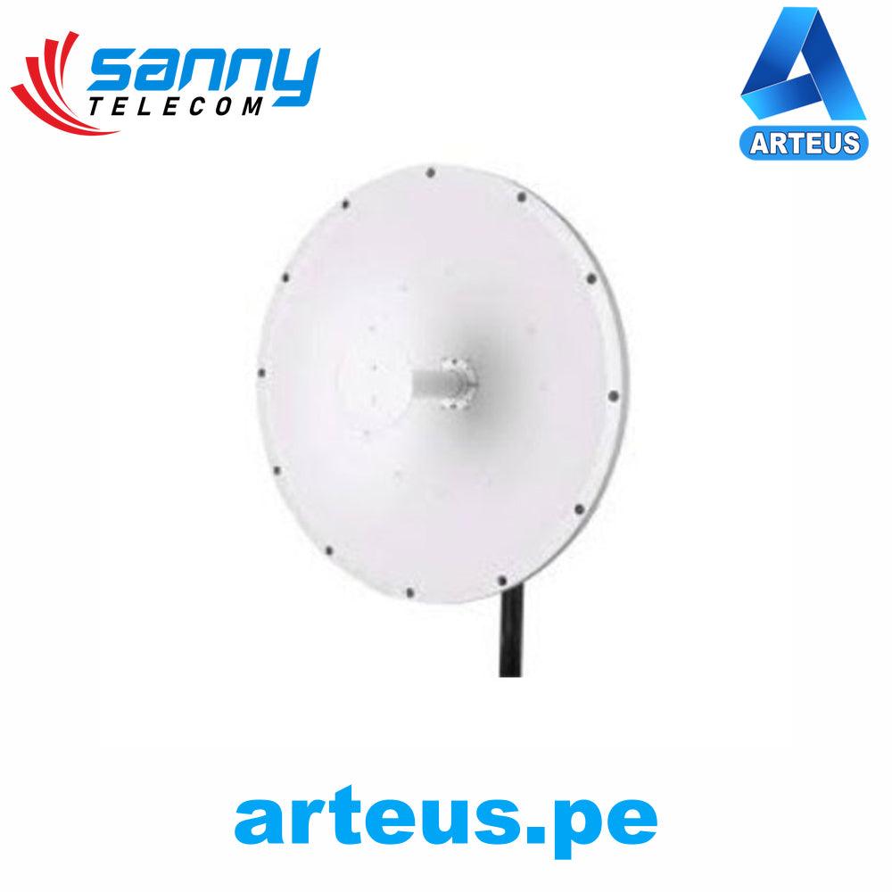 SANNY TELECOM STD6G30M2-PRO-2PK - PACK DE 2 ANTENAS PARA PTP 25KM+ MIMO 2X2 4900GHZ-6500GHZ ...