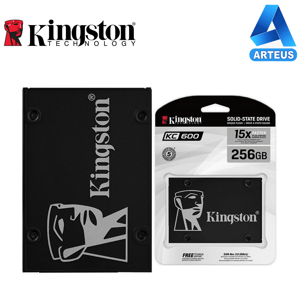 KINGSTON SKC600/256G - DISCO SOLIDO KINGSTON KC600, 256GB, SATA 6.0 ...