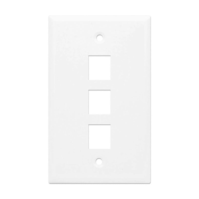 SATRA 111020301 Faceplate single wall plate 3 points