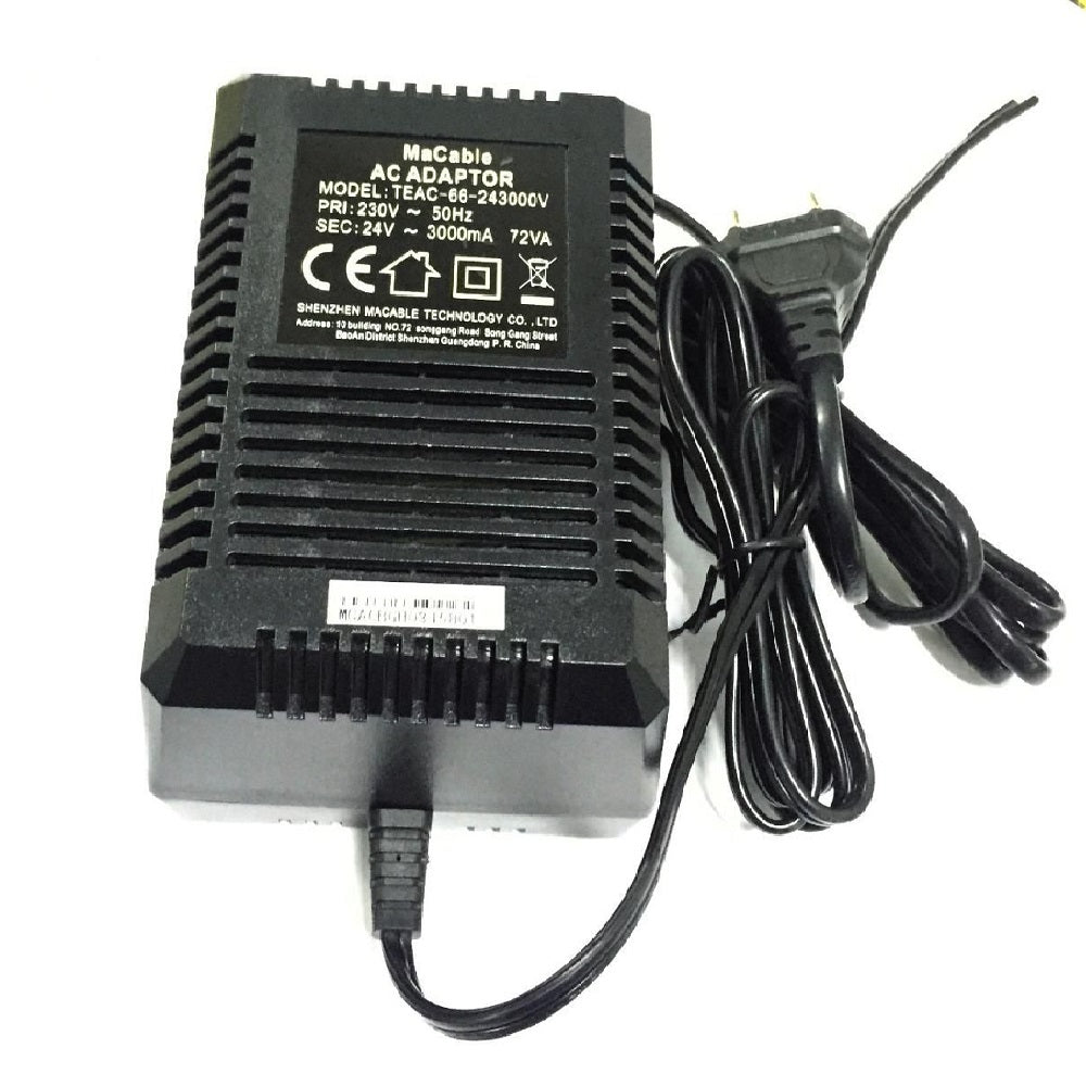 HIKVISION ADAPTER-TEAC-66-243000V-CE-AC2 Fuente 24VAC 3A para PTZ