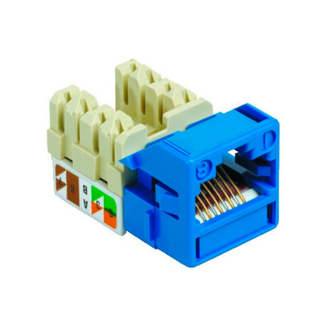 COMMSCOPE CC0021840/1 JACK CAT5E UNIPRISE,SERIE M RJ45, AZUL