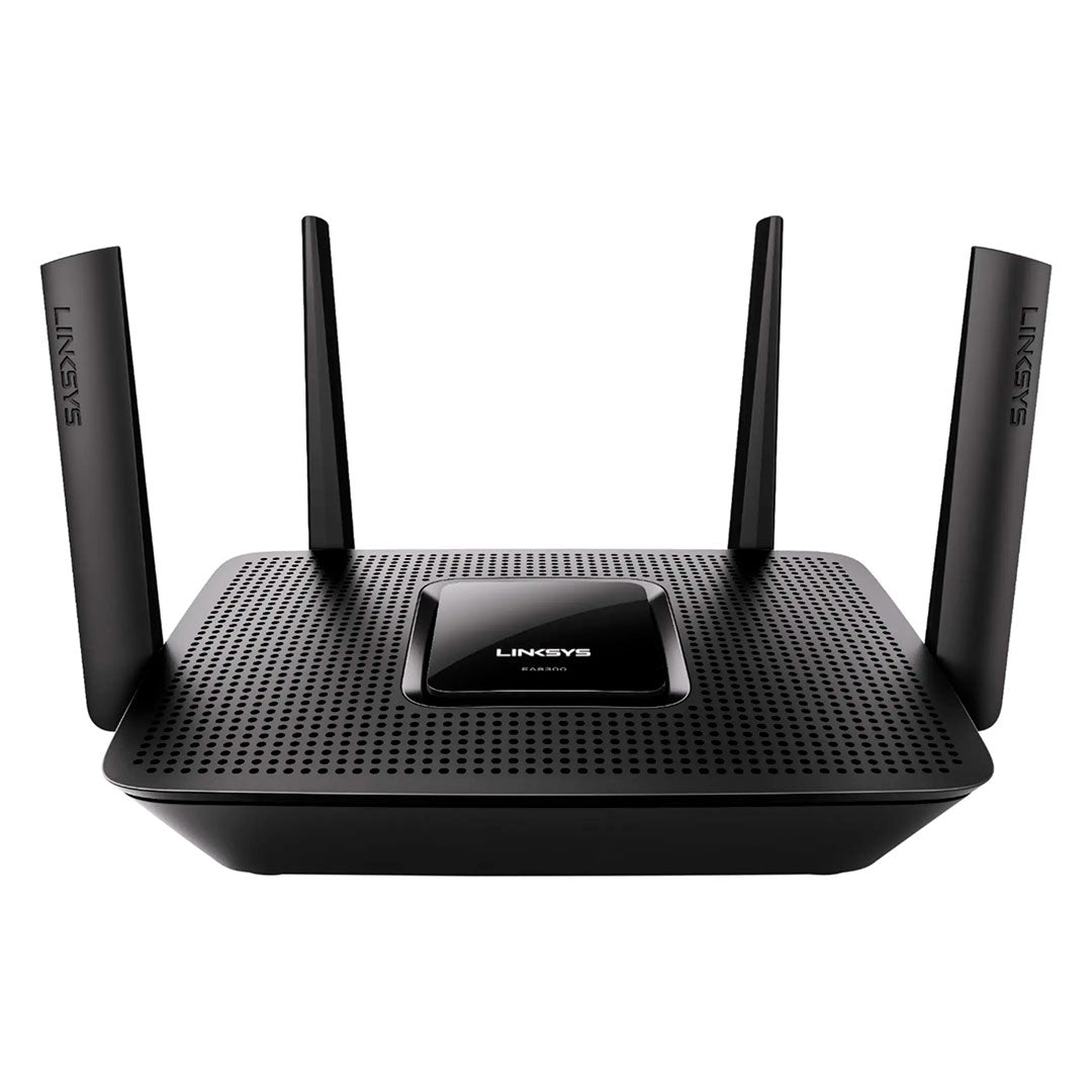LINKSYS EA8300 Router Wi-Fi AC2200 Tri-Banda MAX-Stream 4 puertos, USB