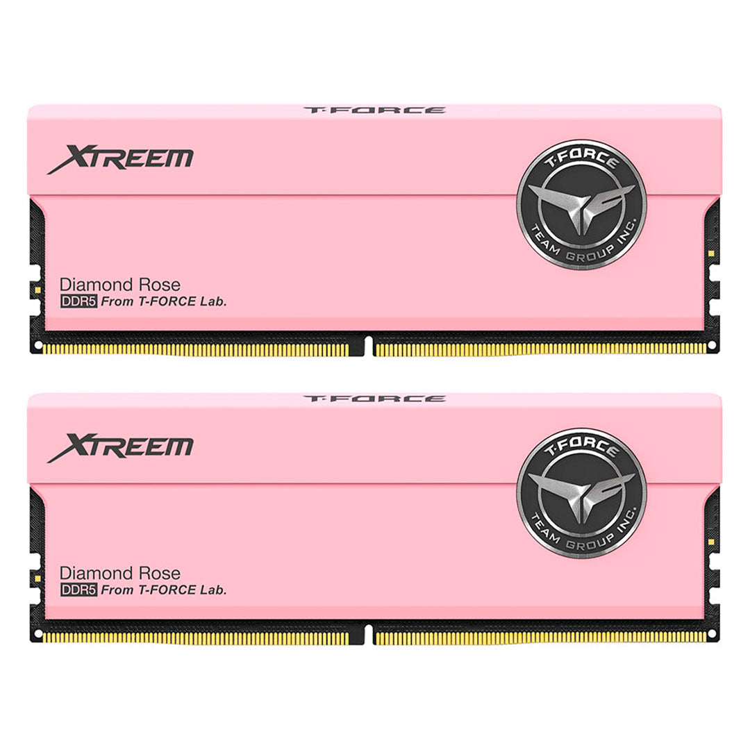 TEAMGROUP XTREEM Memoria RAM DDR5 32GB 2x16GB 7200MHz Rosada
