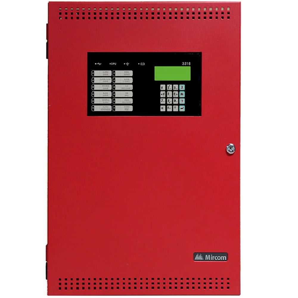 MIRCOM FX-400R Panel de alarma contra incendio direccionable hasta 240