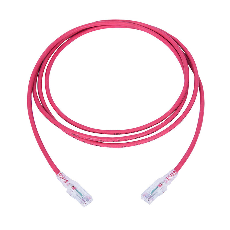 SIEMON MC6-07-03B PATCH CORD, CAT6, LSZH 2.1M, Color Rojo