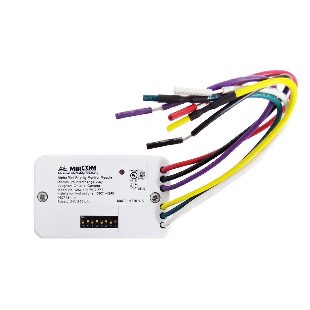 MIRCOM MIX-101P Mini módulo de monitoreo direccionable para FX350