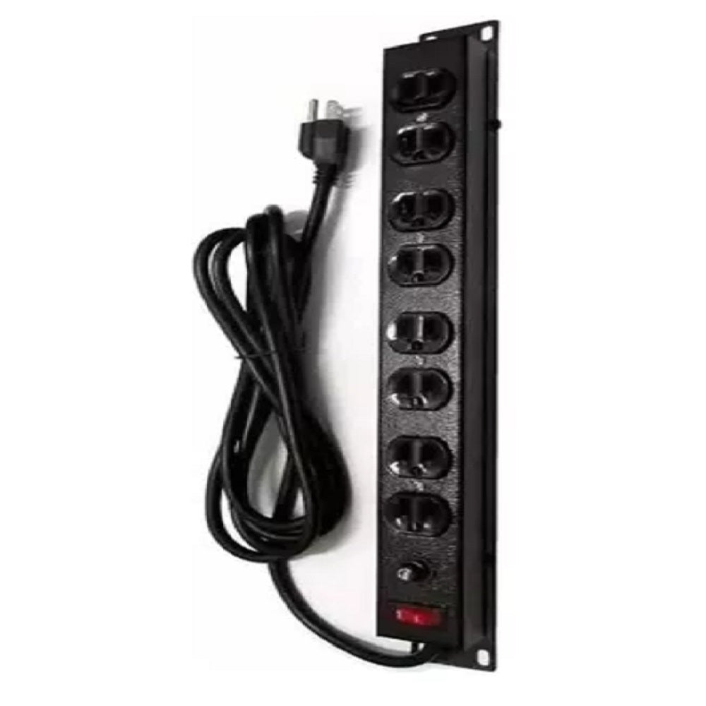 GEN-PDU8 PDU Power Rack 8 tomas Universal 220v Nacional PWR-8T