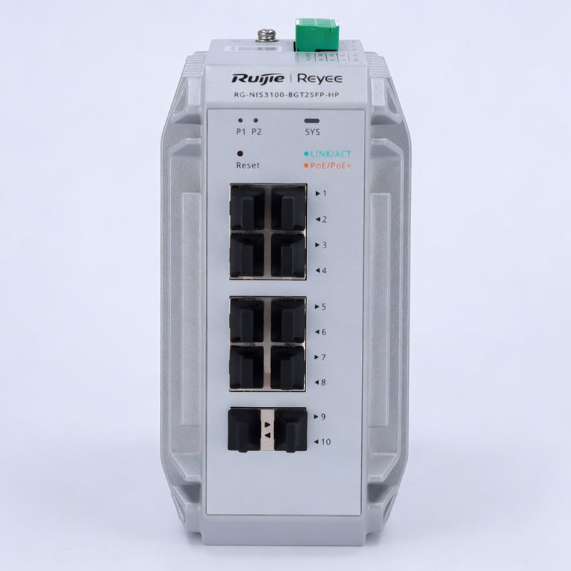 RUIJIE Reyee RG-NIS3100-8GT2SFP-HP Nivel Industrial para Entornos Adve