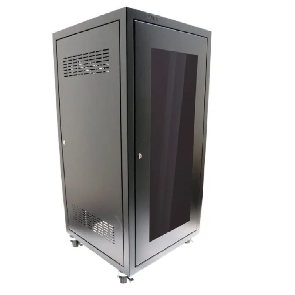 SATRA 1104380003 Gabinete de Piso 38RU Puerta de Acrílico 180x66x96cm