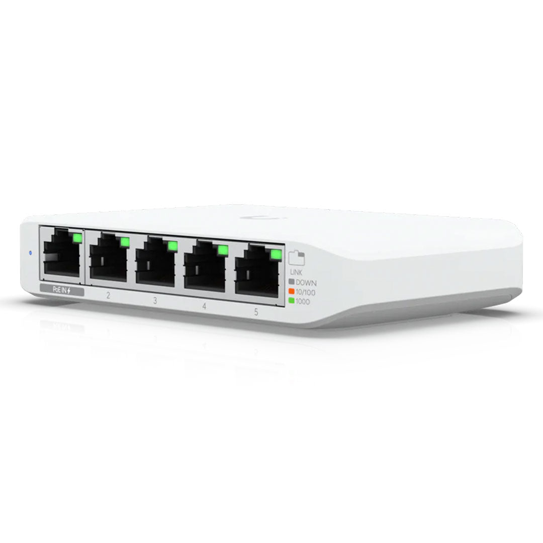 UBIQUITI USW-FLEX-MINI Switch UNIFI 5 Puertos sin inyector