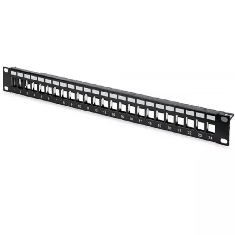 3M VOLPPCBF24K Patch panel 24 puertos CAT6 CAT6A blindado vacio