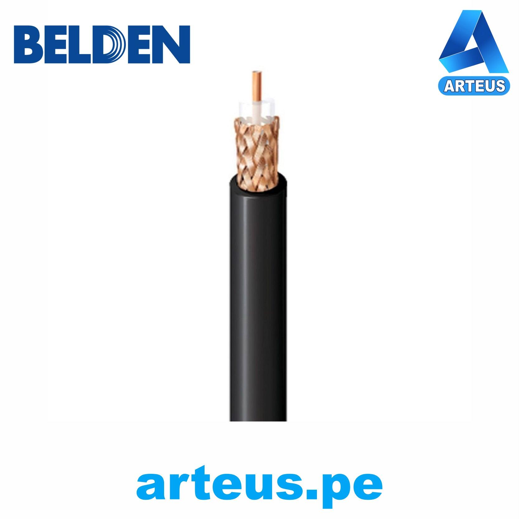 BELDEN 8241-BL-1000 - CABLE COAXIAL RG-59/U 75 OHM 23AWG SÓLIDO 95% ...