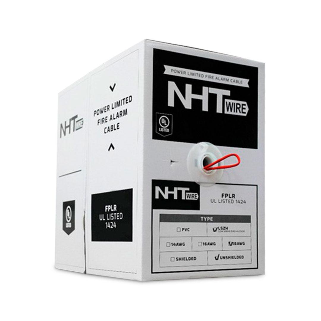 NHT WIRE AWGSH162C Cable sólido para incendio FPLR 2x16 APANTALLADO x