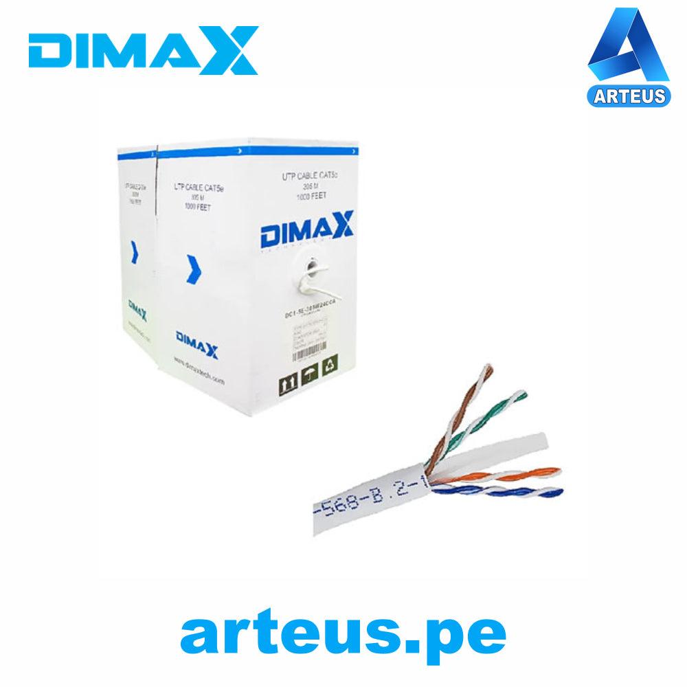 Cable UTP Cat 5e interior DIMAX DC1-5E-305W24CCA cable de red chaqueta ...