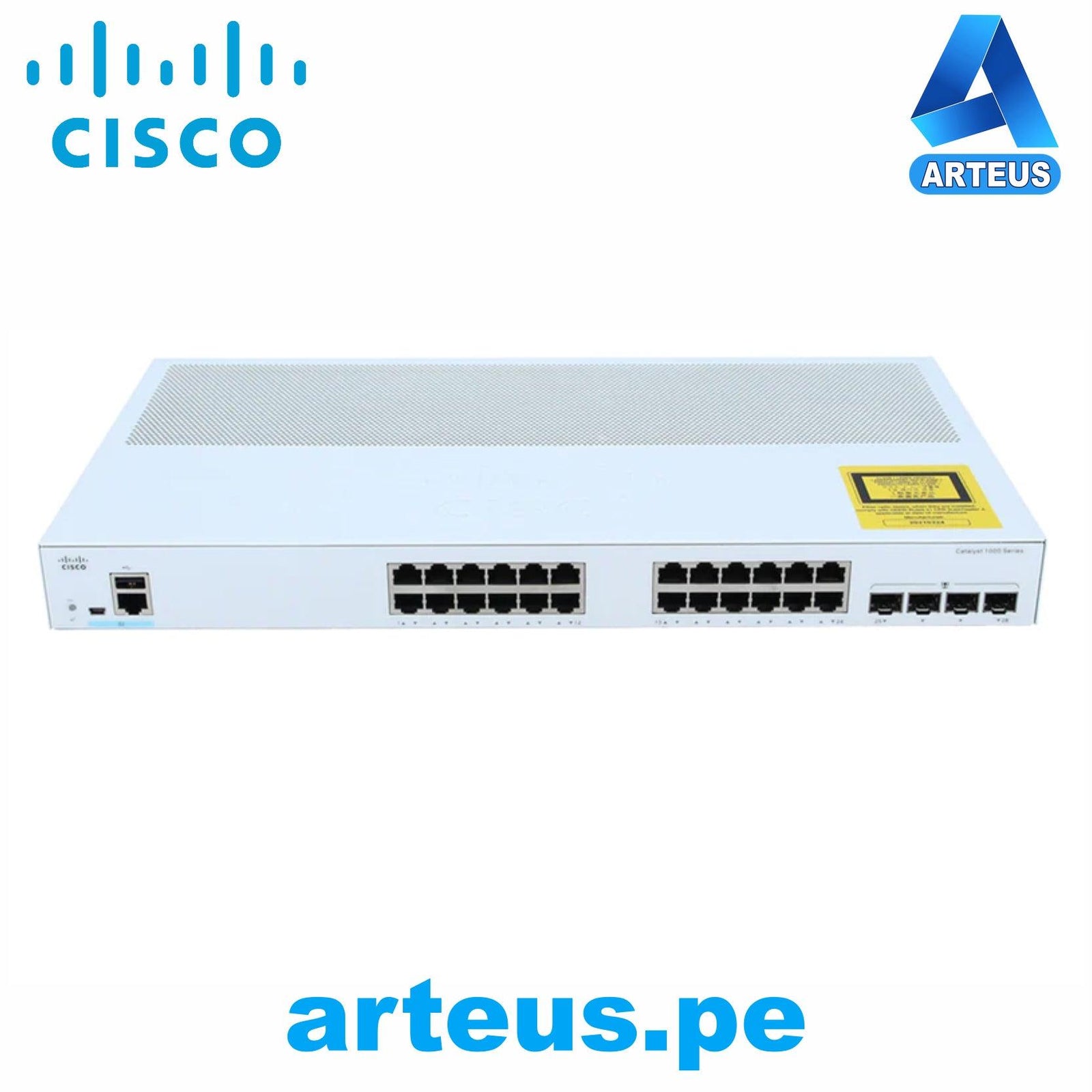 CISCO C1000-24T-4X-L - SWITCH CATALYST 1000 CON 24 PUERTOS 10/100/1000