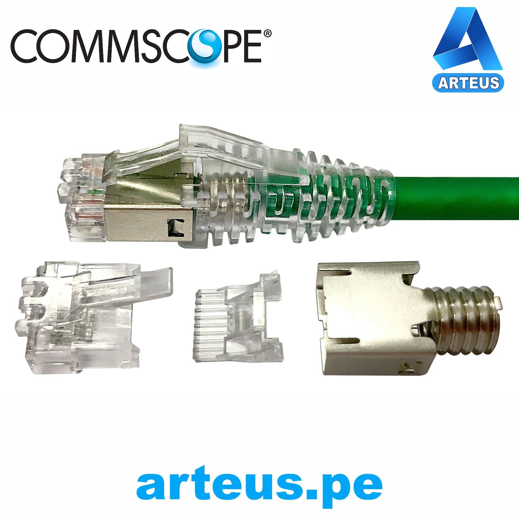 COMMSCOPE 2111984-2, Plug modular RJ45 Cat 6A