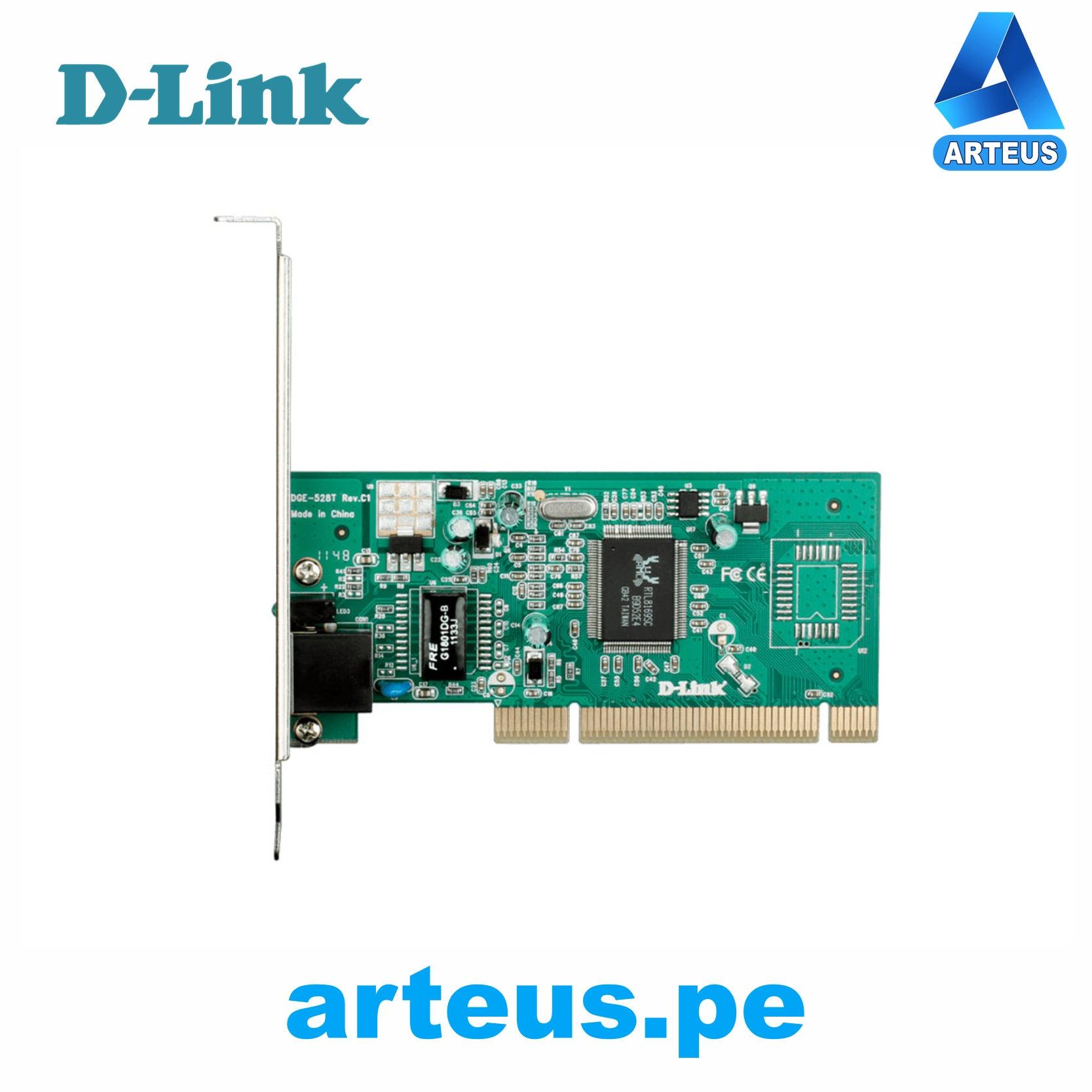 D-LINK DGE-528T - Tarjeta de red D-Link DGE-528T PCI RJ-45 LAN GbE
