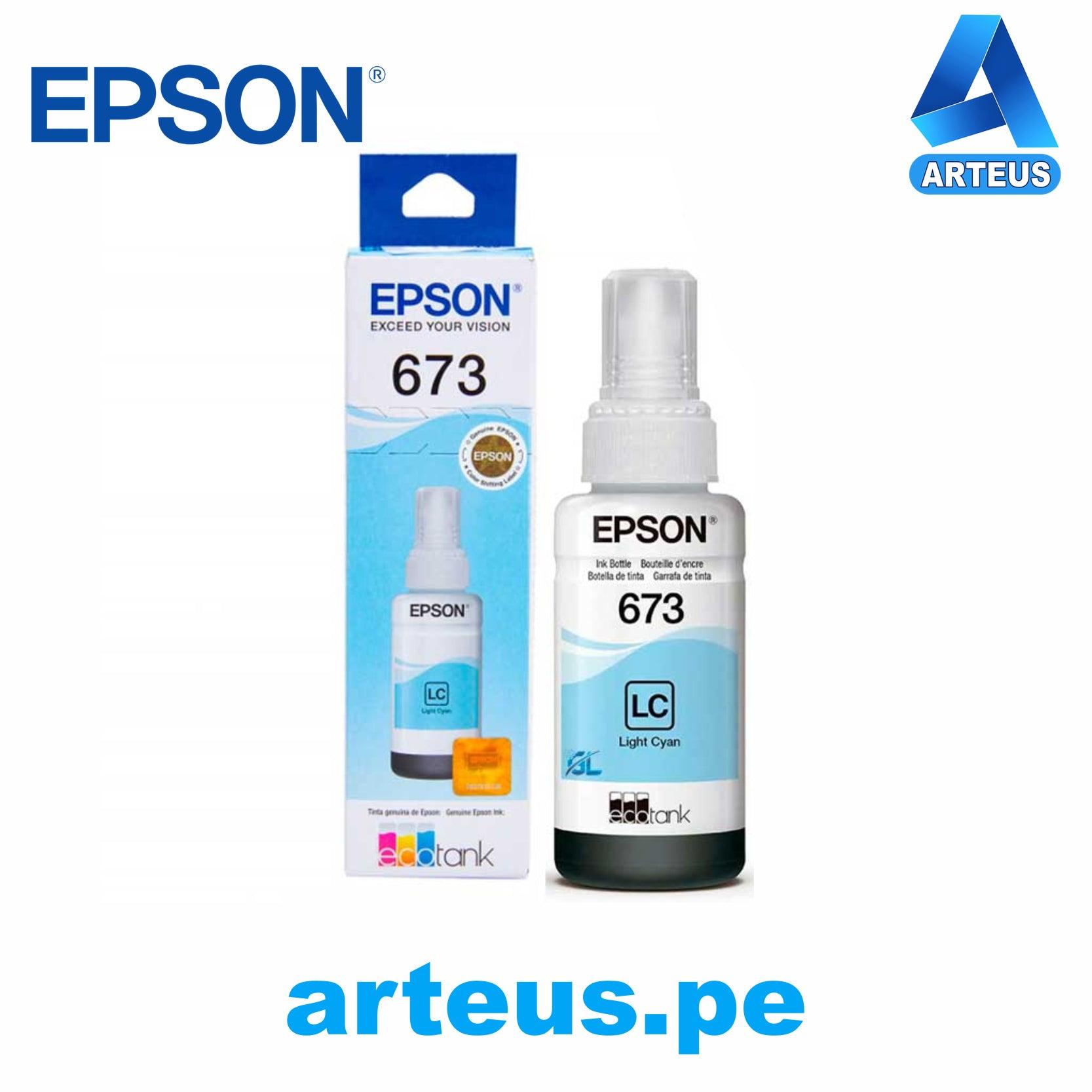 EPSON T673520-AL Botella de Tinta Cian Claro 70ML