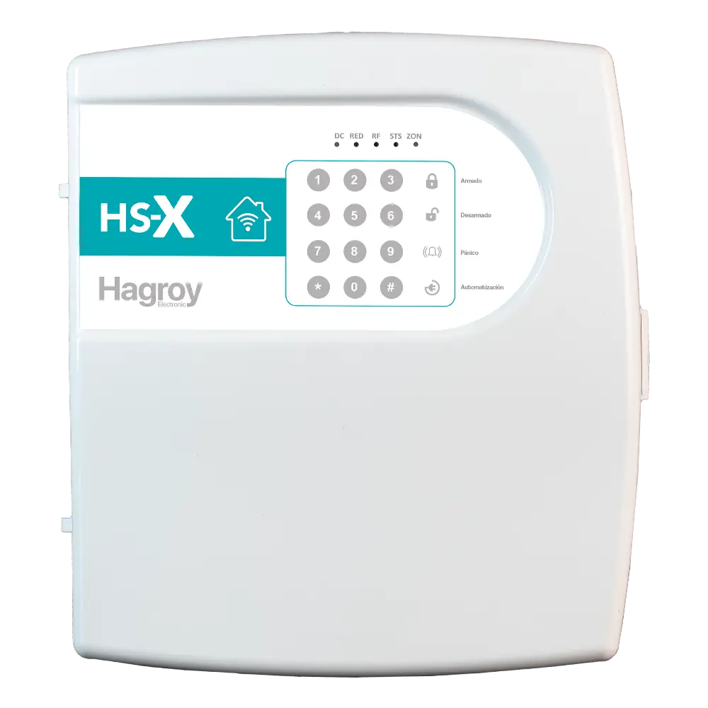 HAGROY HG-AR-HSX, Central Smart Híbrida de alarma contra robo 8 zonas ...
