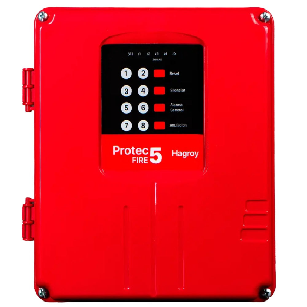 HAGROY HG-PTFIRE5 PROTEC FIRE 5 Panel de alarma contra incendio conven