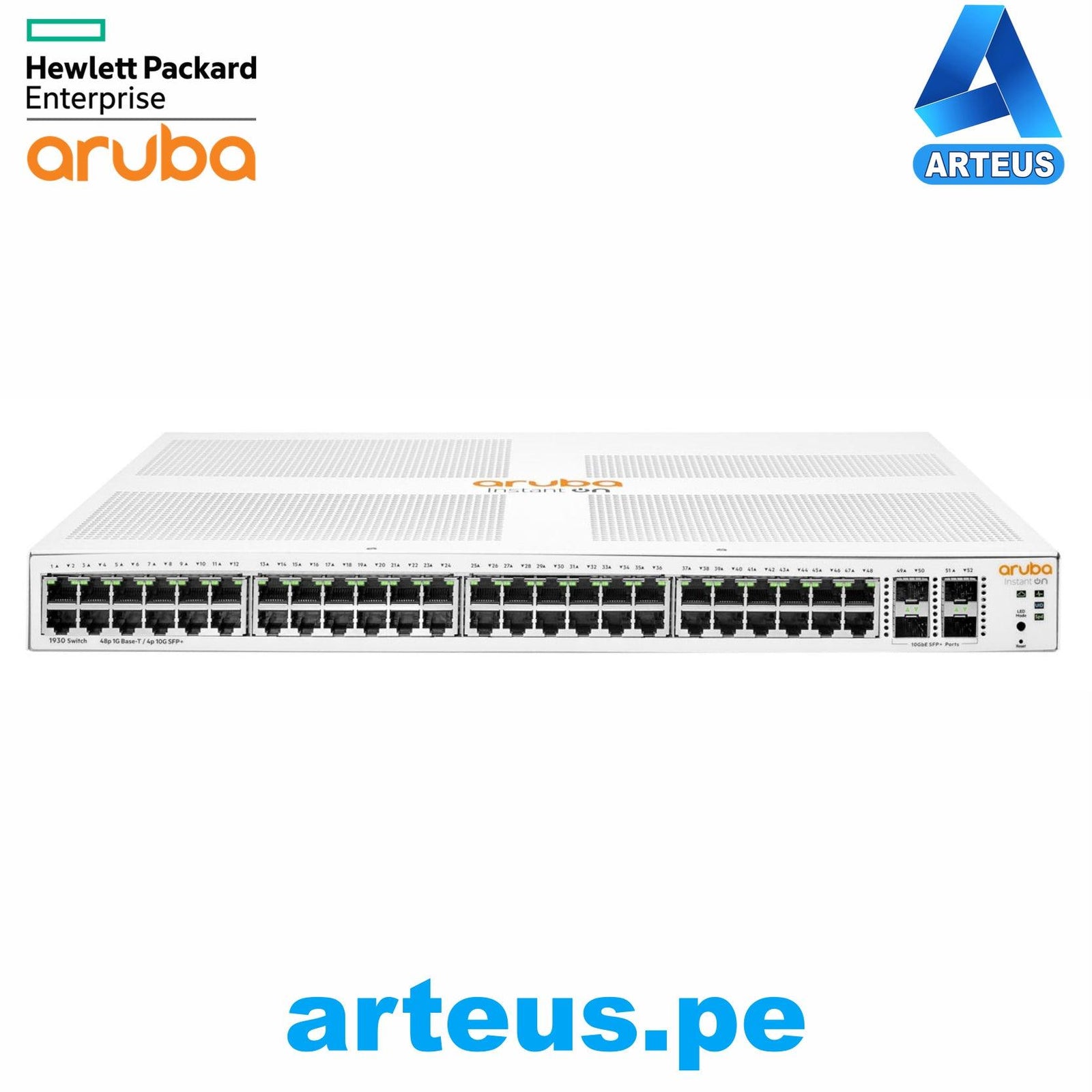 HPE ARUBA 1830 Switch 48 puertos gigabit 4SFP CAPA 2 JL814A