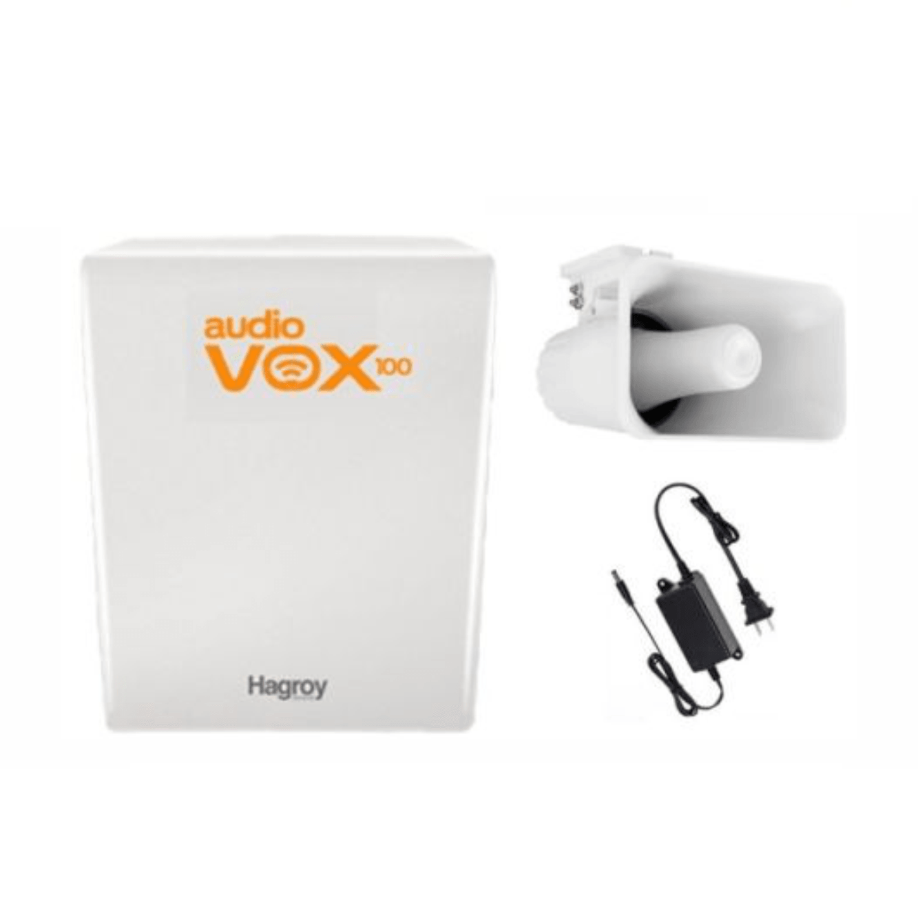 HAGROY HG-KIT-AUDIOVOX-ST, Kit Incluye: Audivox-ST, Sirena 30w y Fuente ...