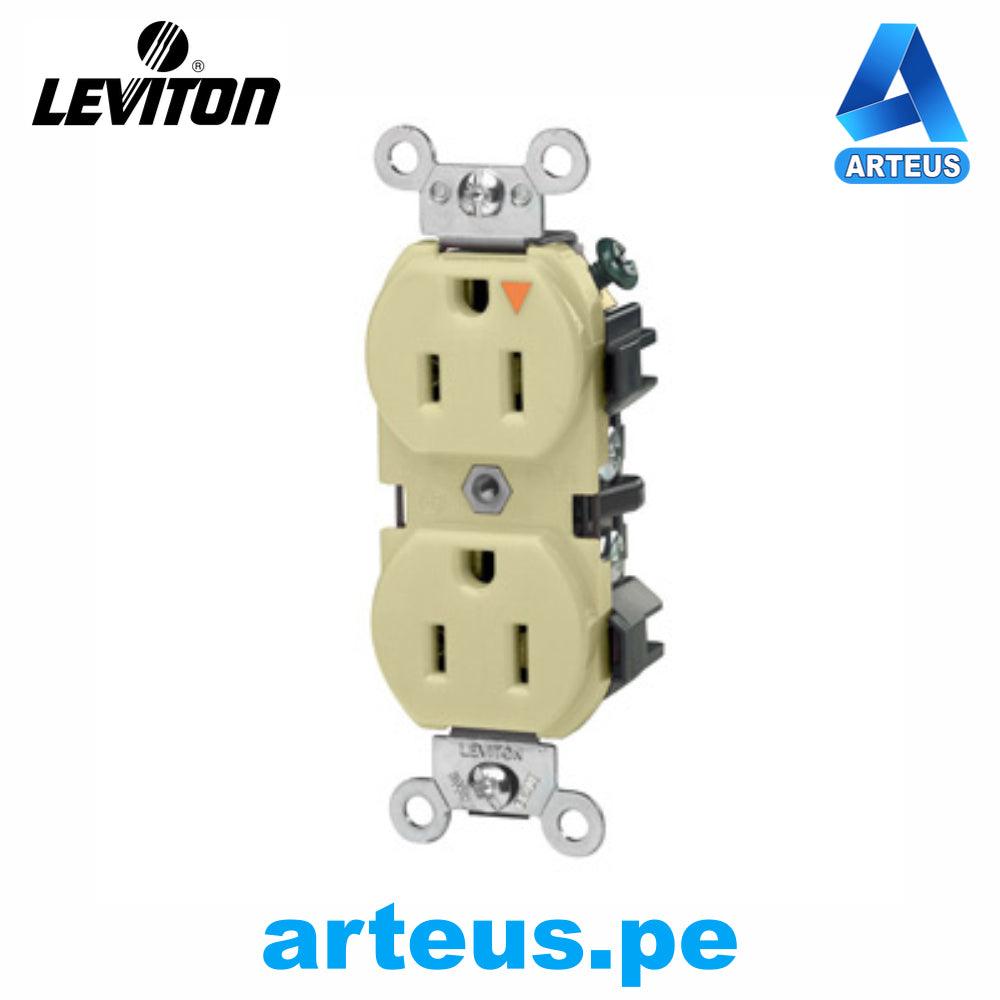 LEVITON 5262-IGI - TOMA L/T INDUSTRIAL E/MARFIL ESTABILIZADO 15A -125V