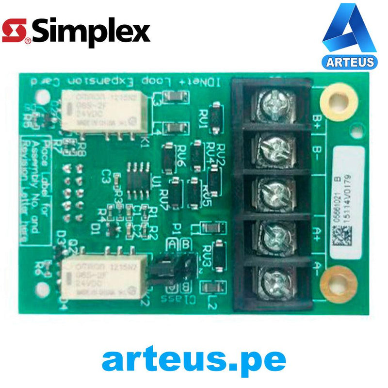 Modulo expansor de lazo SIMPLEX 4007-9803 adiciona 1 Lazo de 75 puntos ...