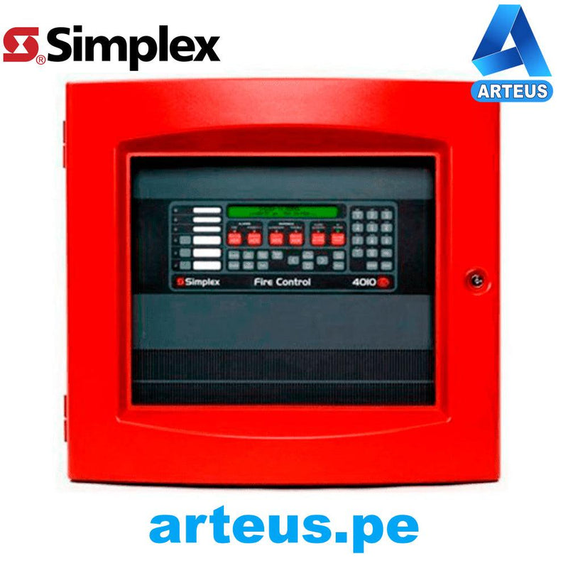 Panel de alarma contra incendio de 250 puntos SIMPLEX 4010-9501 central ...