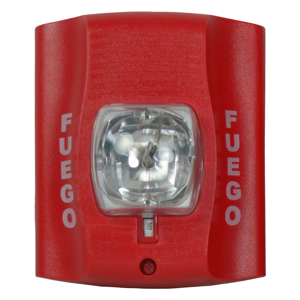 System Sensor Srk Sp Luz Estrobo Para Exterior Rojo 6228