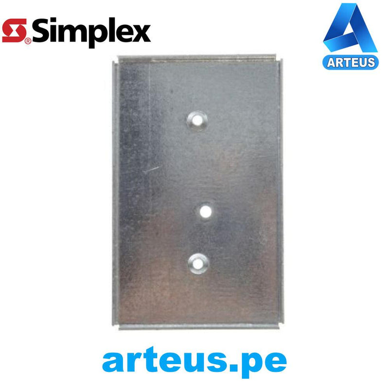 Tapa para caja rectangular SIMPLEX 4090-9807 para adosar