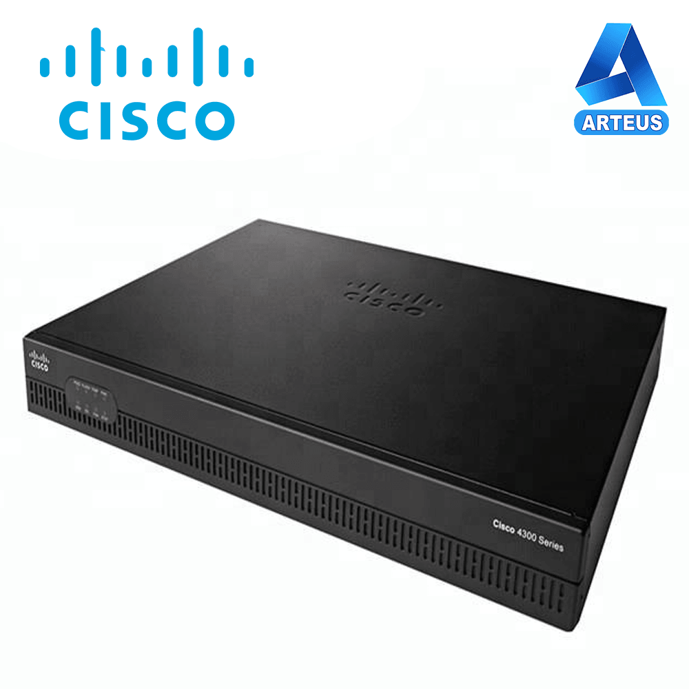 CISCO ISR4321/K9 Router ISR4321 2GW, 2NIM, 4G Flash, 4G DRAM, IPB