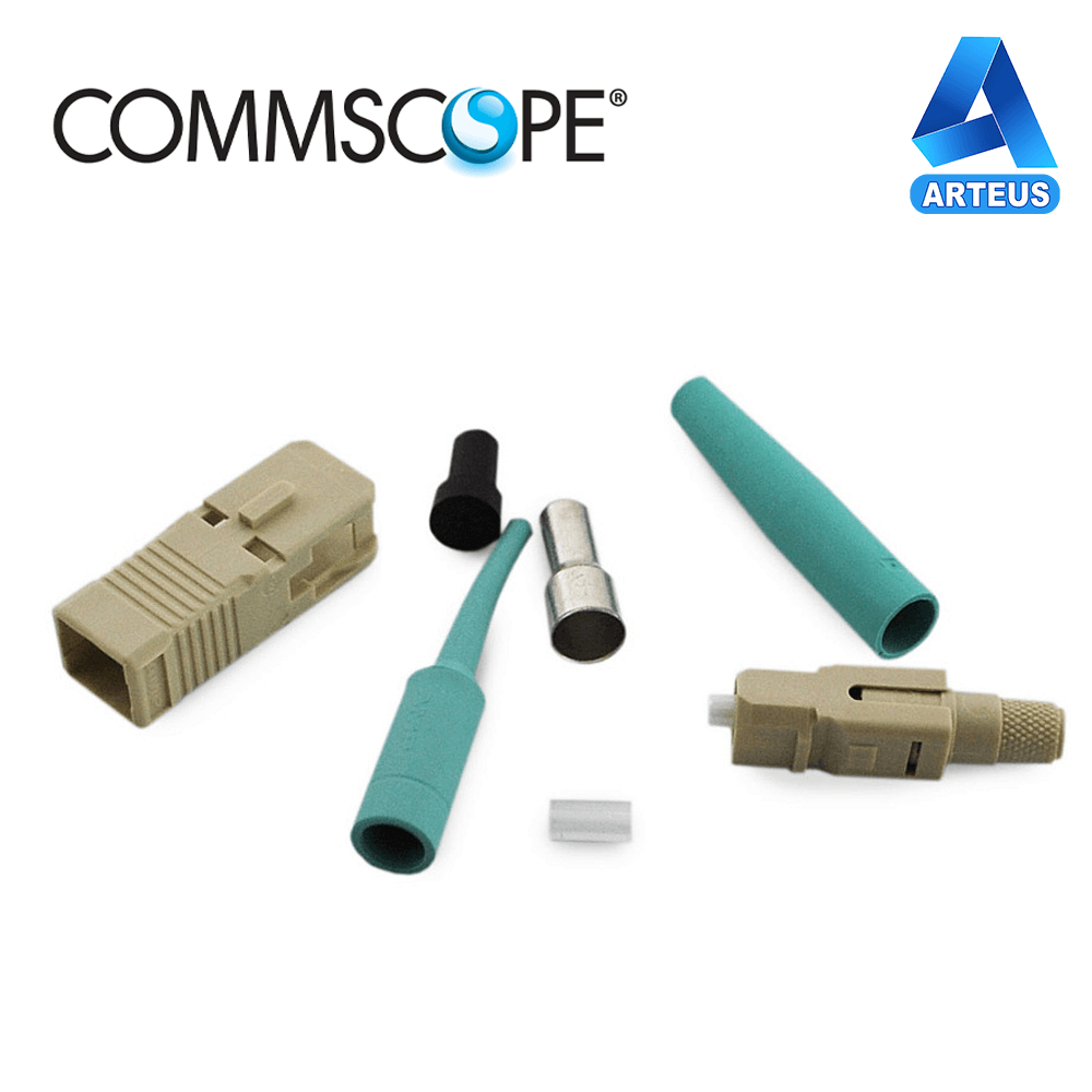 COMMSCOPE 1-5503948-1, Kit conector de fibra óptica sc, om3 (multimodo