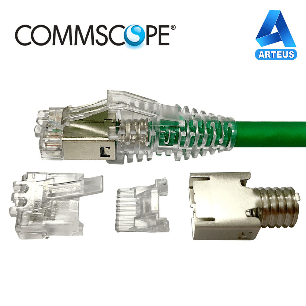 COMMSCOPE 2111984-2, Plug modular RJ45 Cat 6A