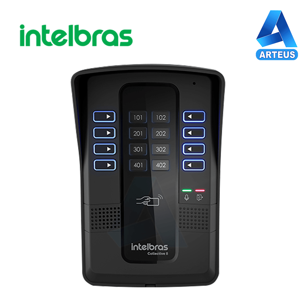 INTELBRAS 4500031 - CENTRAL DE PORTERIA INTEGRADA COLLECTIVE 8