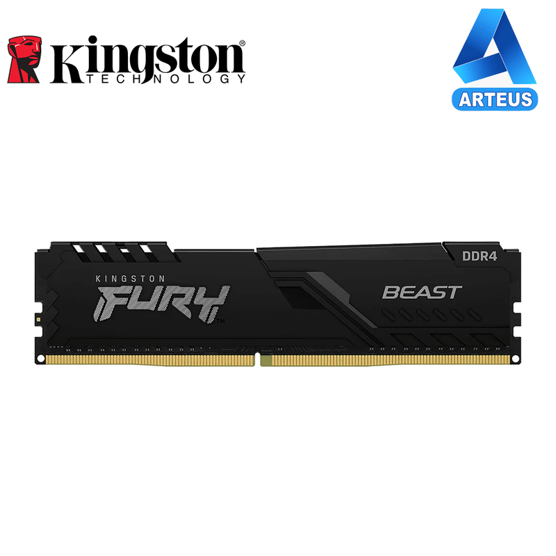 KINGSTON KF432C16BB/8 - MEMORIA RAM FURY BEAST, 8GB, DDR4-3200MHZ, PC4-25600, CL16, 1.35V, 288 ...