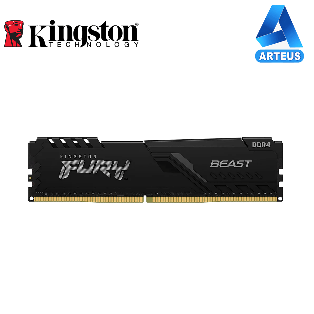 KINGSTON KF432C16BBA/8 - MEMORIA DDR4 8GB 3200MHZ FURY BEAST BLACK RGB