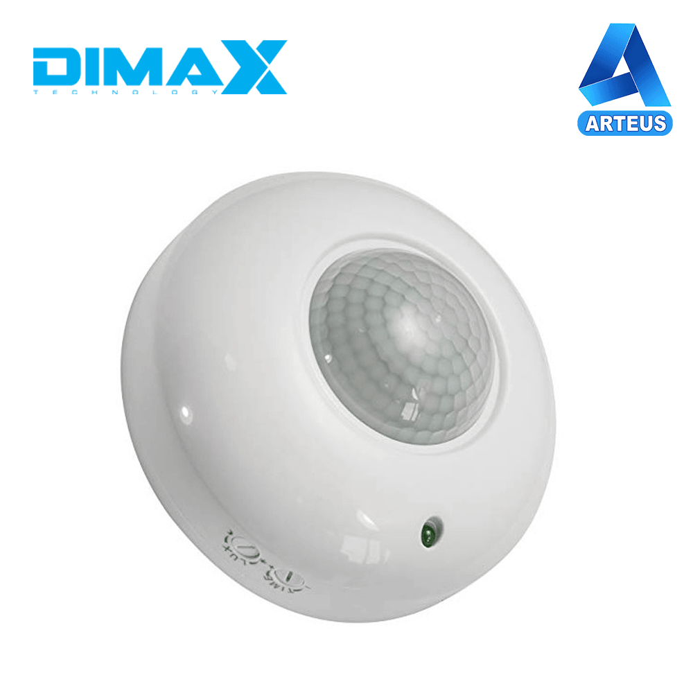 Sensor de iluminacion 360 DIMAX DS-W-P19B ahorrador de luz para techo y ...